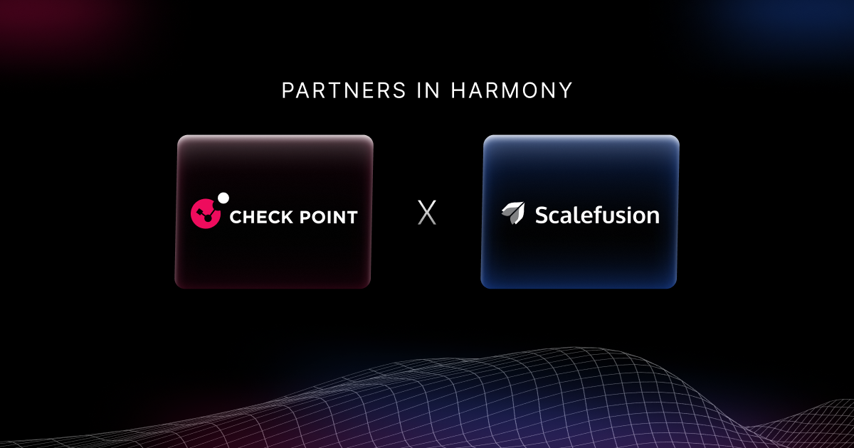 Scalefusion and Check Point Integration Datasheet