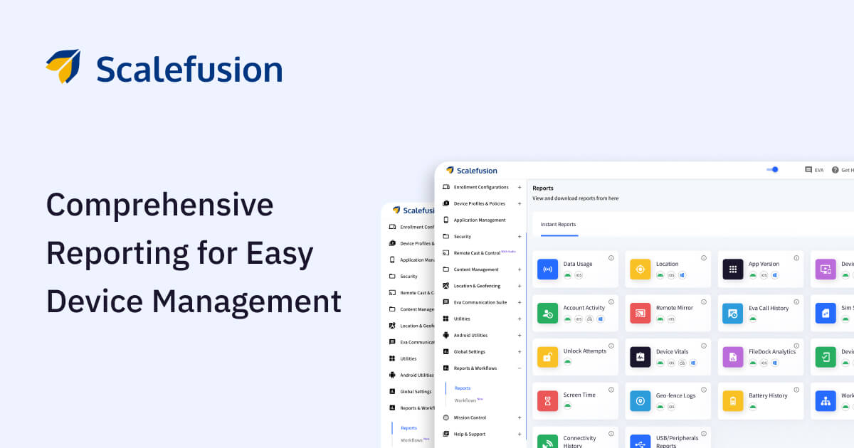 Reports - Scalefusion