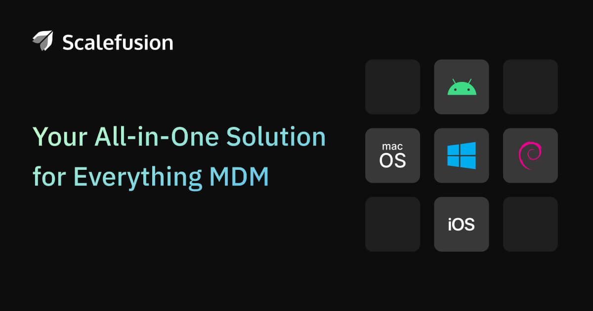 Why Scalefusion? Because Managing Devices Should Be Simple