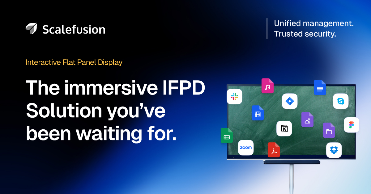 Interactive Flat Panel Display Management | IFPD for Education