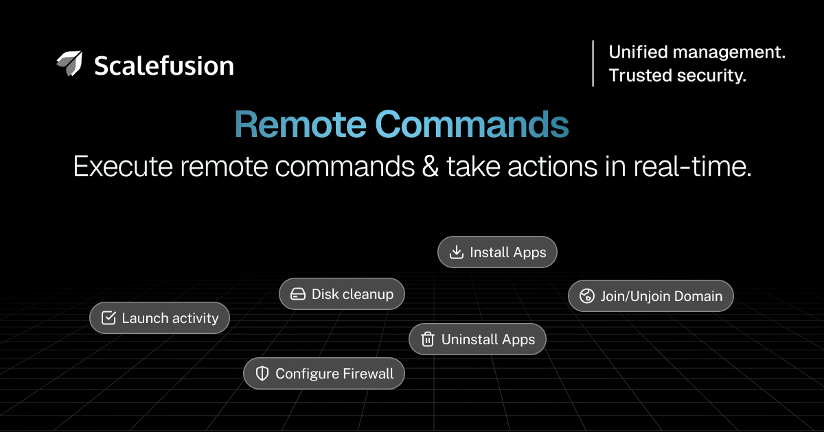Remote Commands for Android & Windows